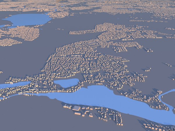 Berlin city 3D model - TurboSquid 1276331