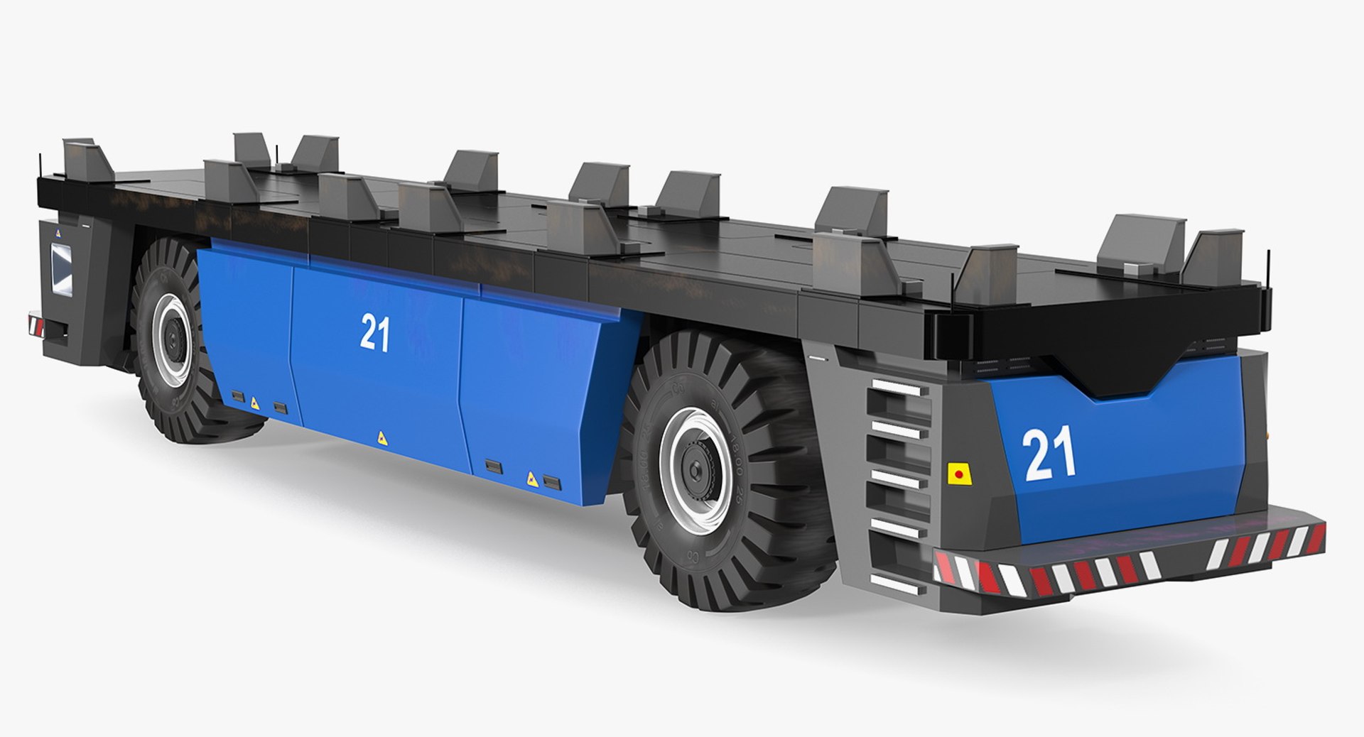 3D electric agv generic trailer - TurboSquid 1376090