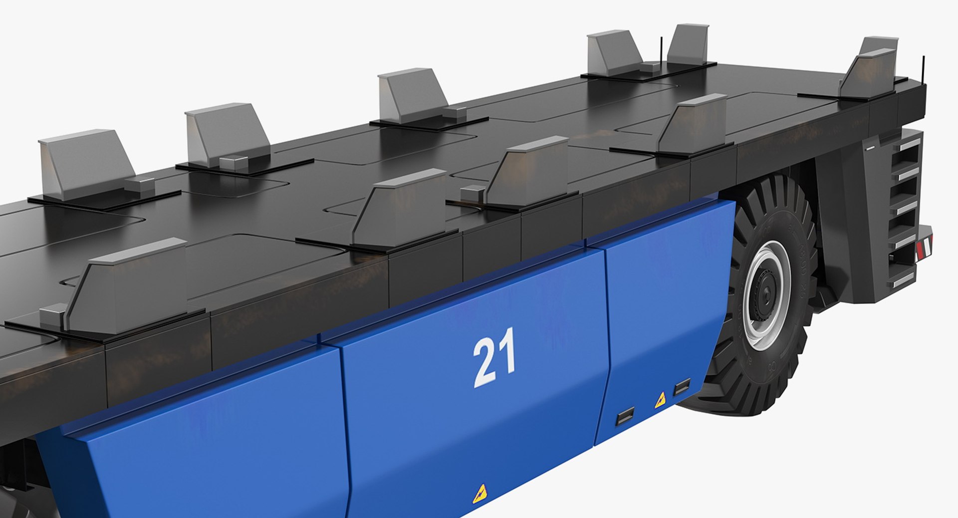 3D Electric Agv Generic Trailer - TurboSquid 1376090