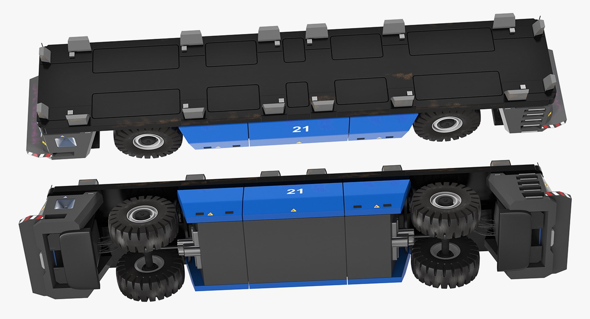 3D Electric Agv Generic Trailer - TurboSquid 1376090