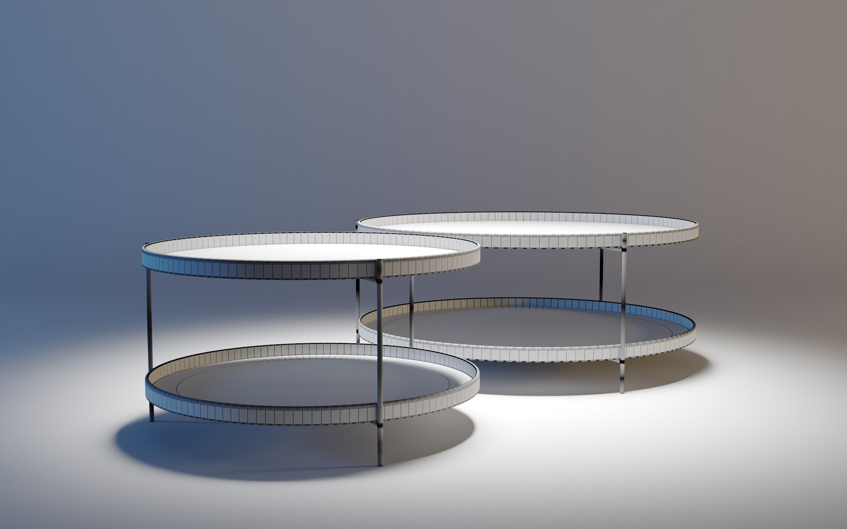 3D Humla Coffee Tables by Sketch model - TurboSquid 1962143