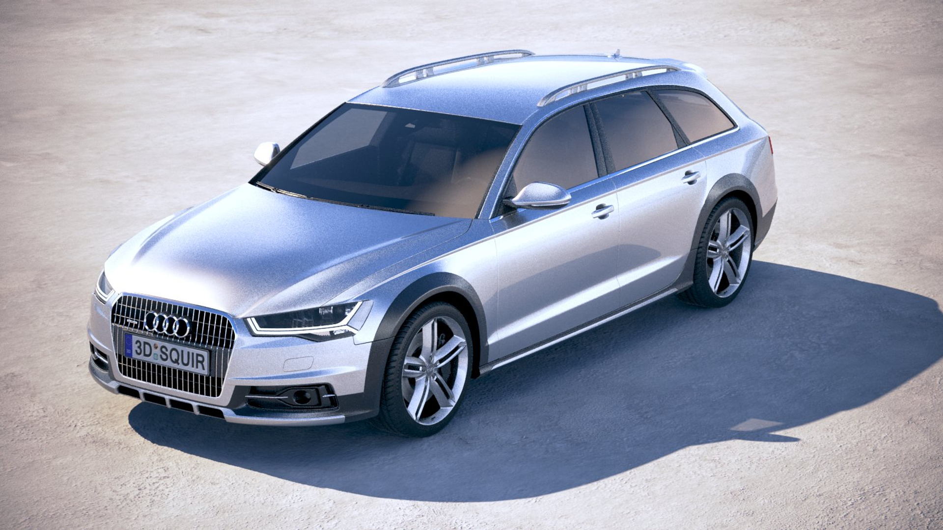 3D Audi A6 Allroad - TurboSquid 1263675