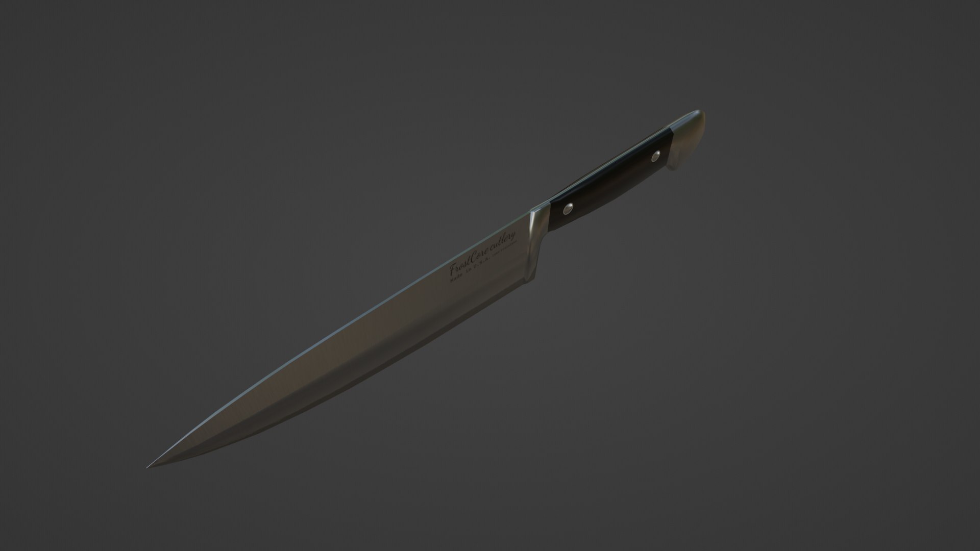 Kitchen Knife 3D - TurboSquid 2287981