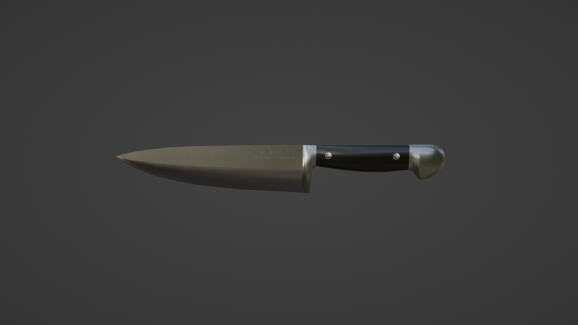 Kitchen Knife 3D - TurboSquid 2287981