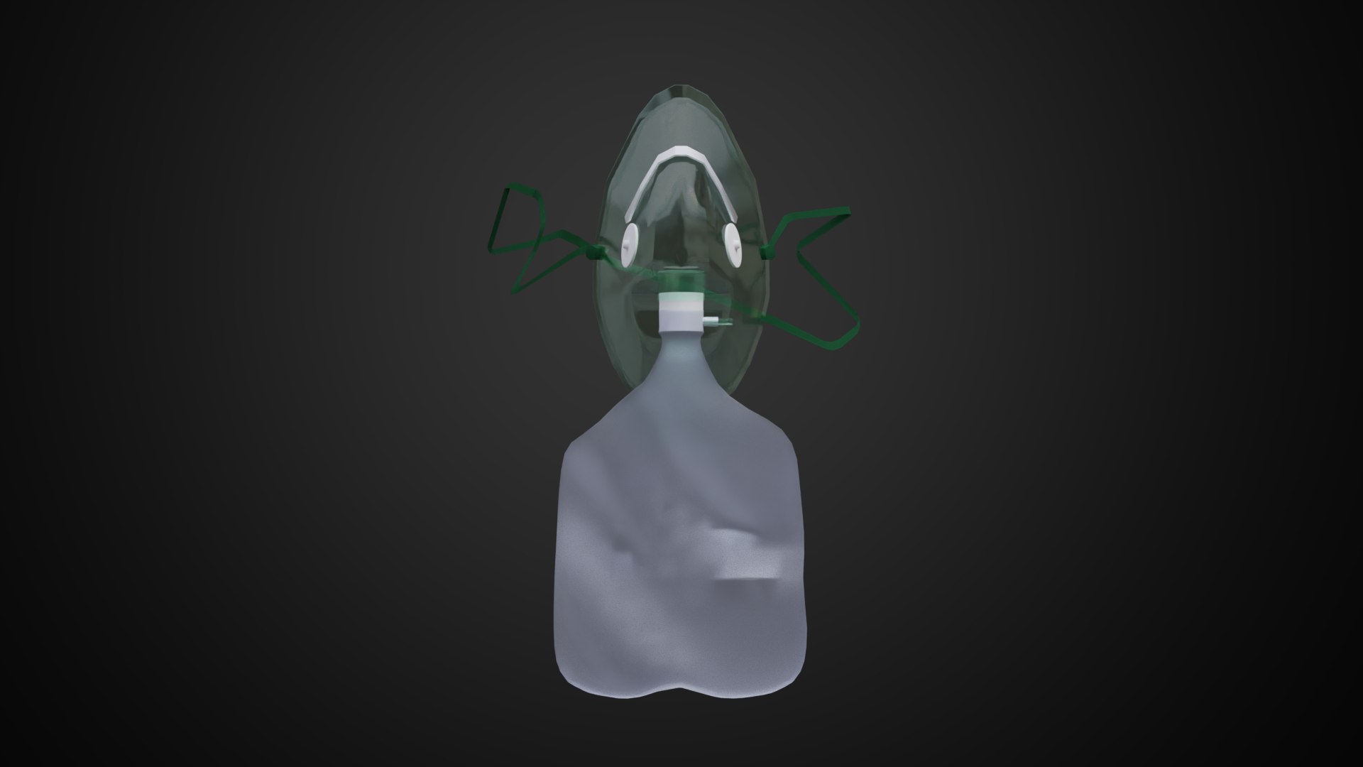 Rebreathing Mask Low Poly 3D model - TurboSquid 2180171