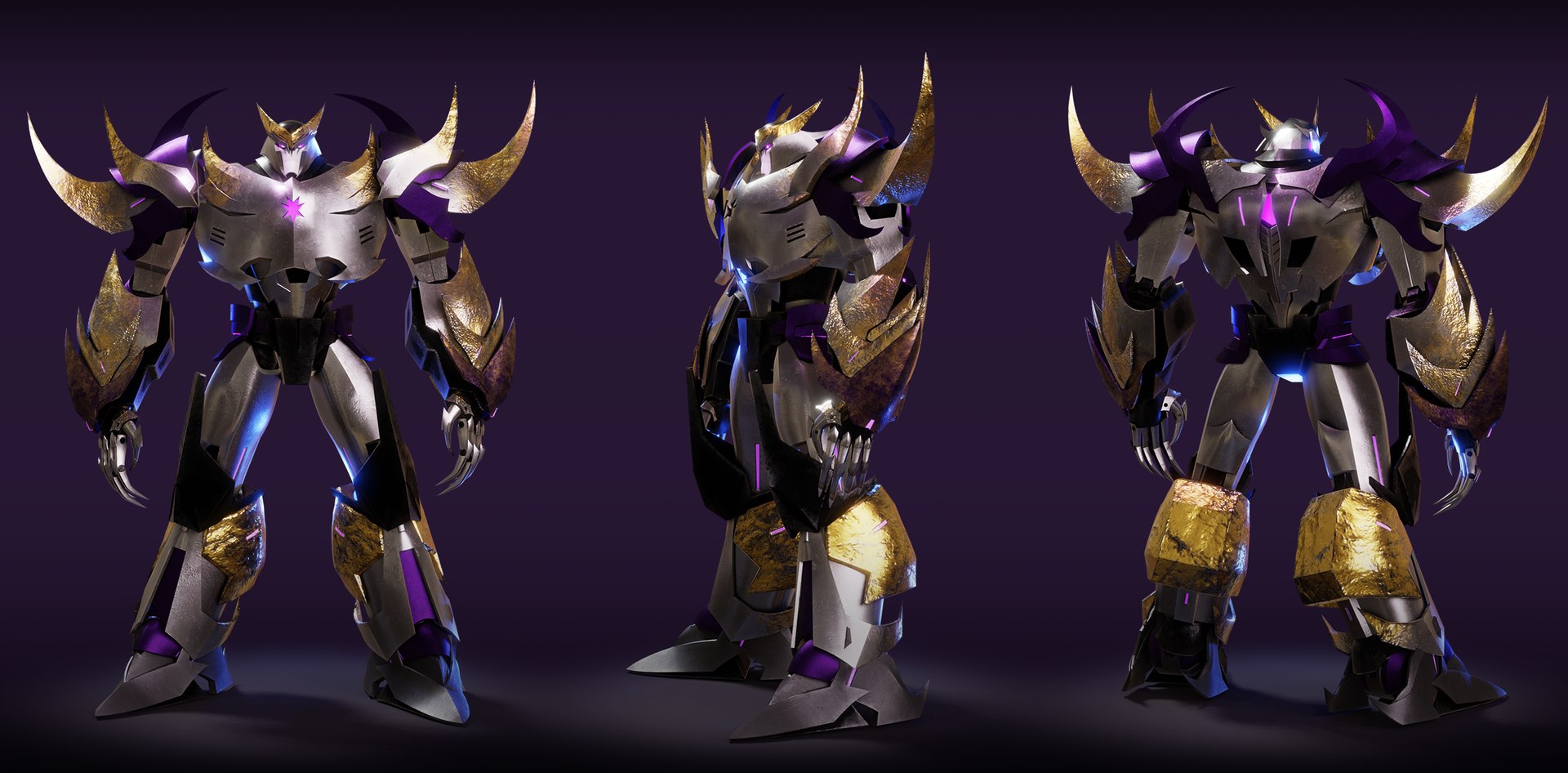 Megatron Transformers Prime 3D - TurboSquid 1820042