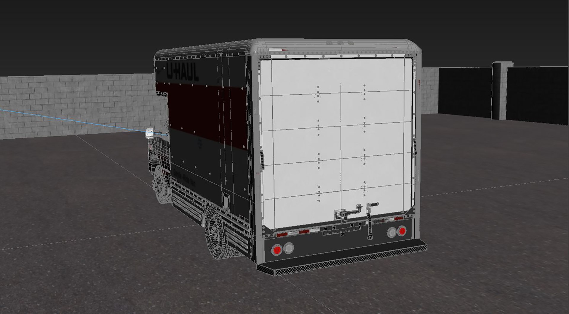 3D U-Haul Truck - TurboSquid 2208253