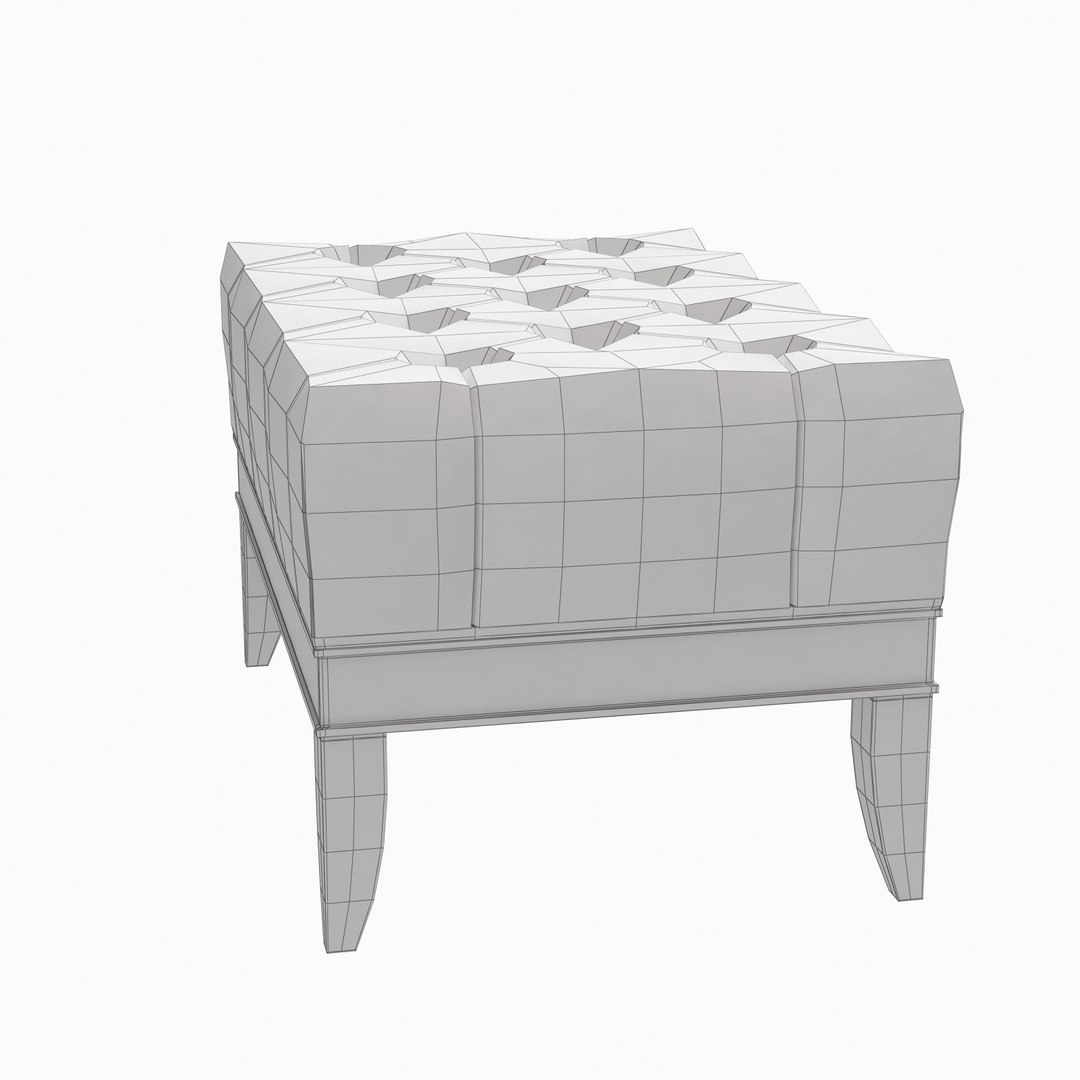 Pouf Interior Design 3D - TurboSquid 1318513