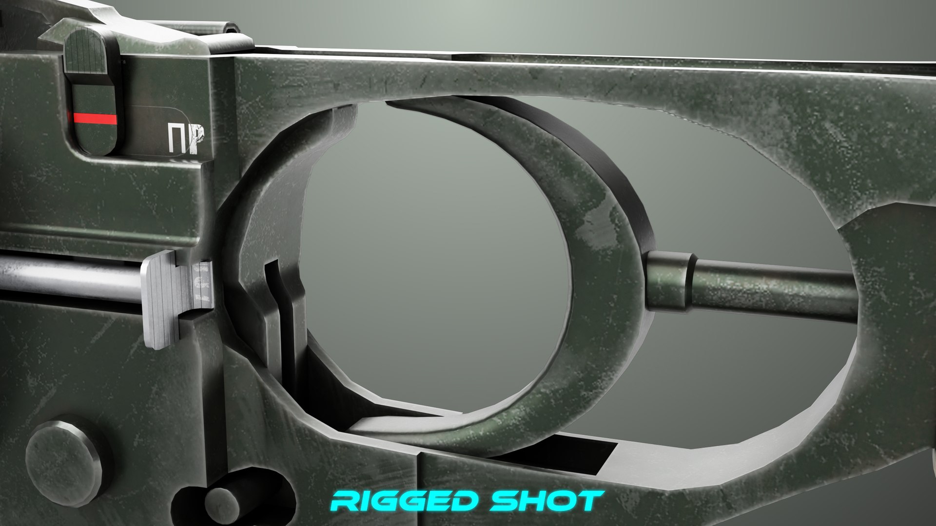 3D Grenade Launcher 03 Military Green Generic All PBR Unity UE Textures ...