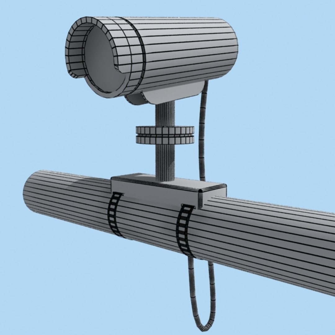 3d Model Street Cameras