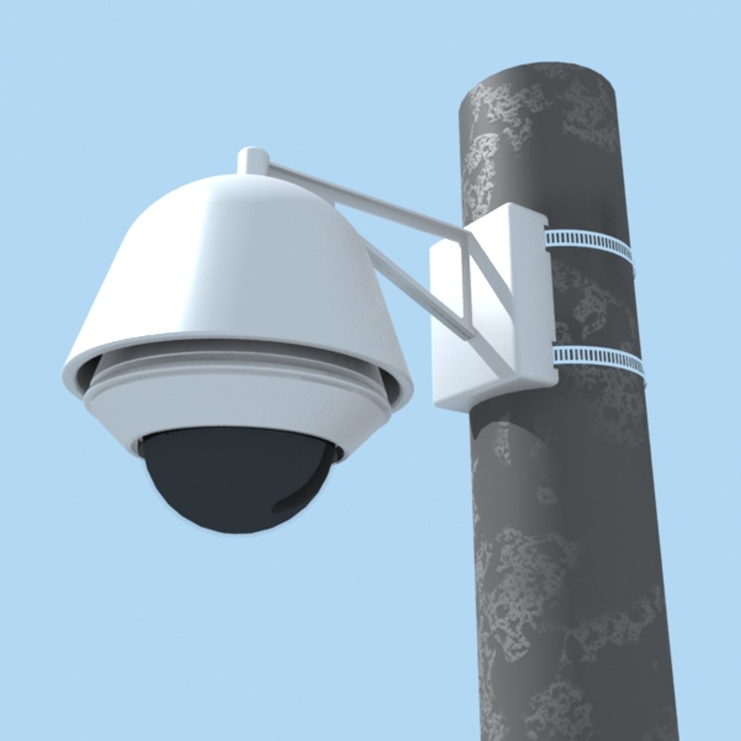 3d Model Street Cameras