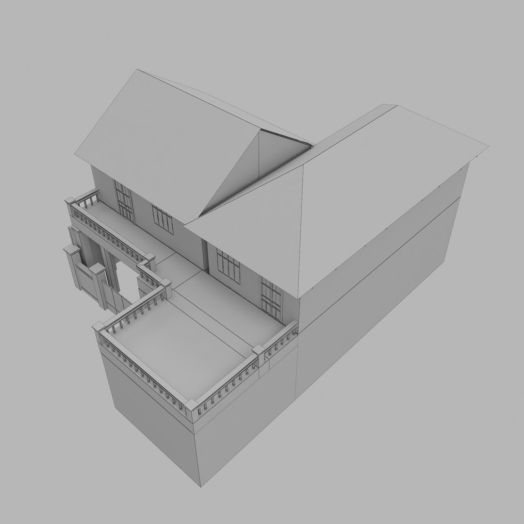 3D Building Architecture Model - TurboSquid 1691436