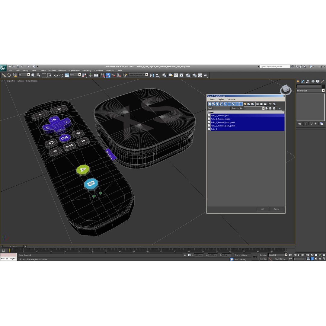 roku 2 xd digital 3d model