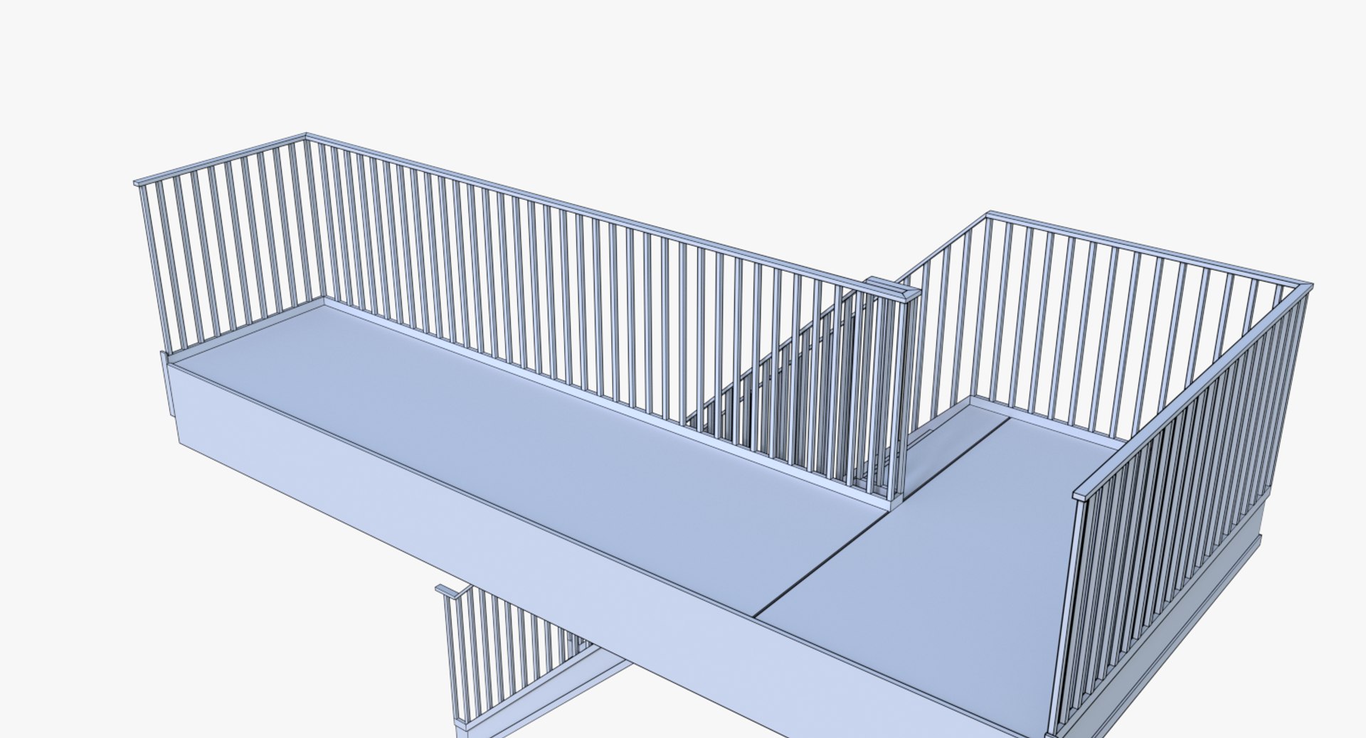 Escape Ready Fireescape 3d Model