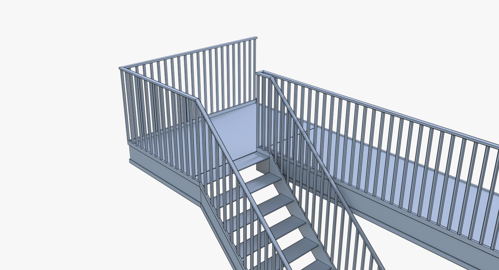 Escape Ready Fireescape 3d Model