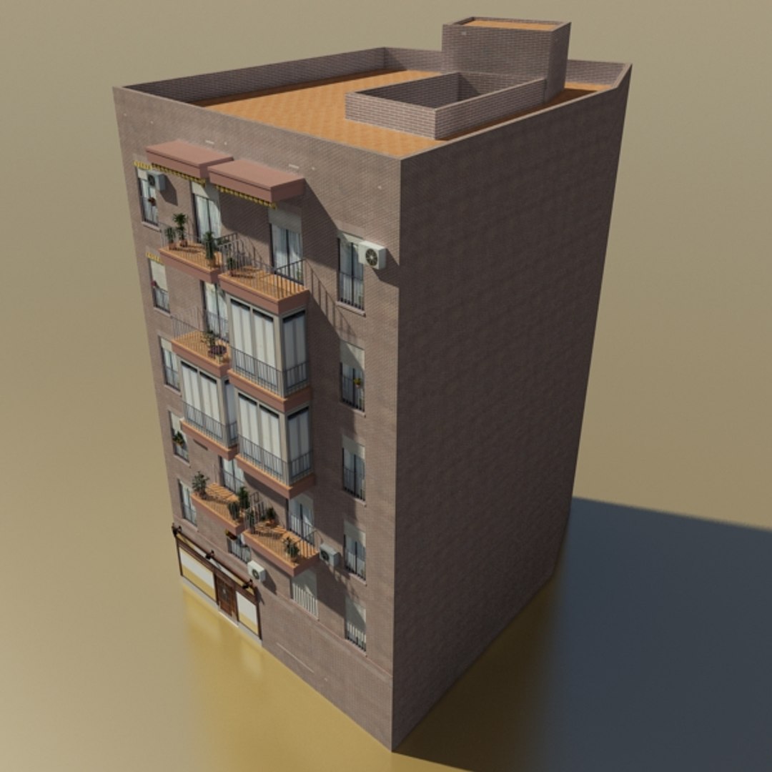 3d photorealistic building 9