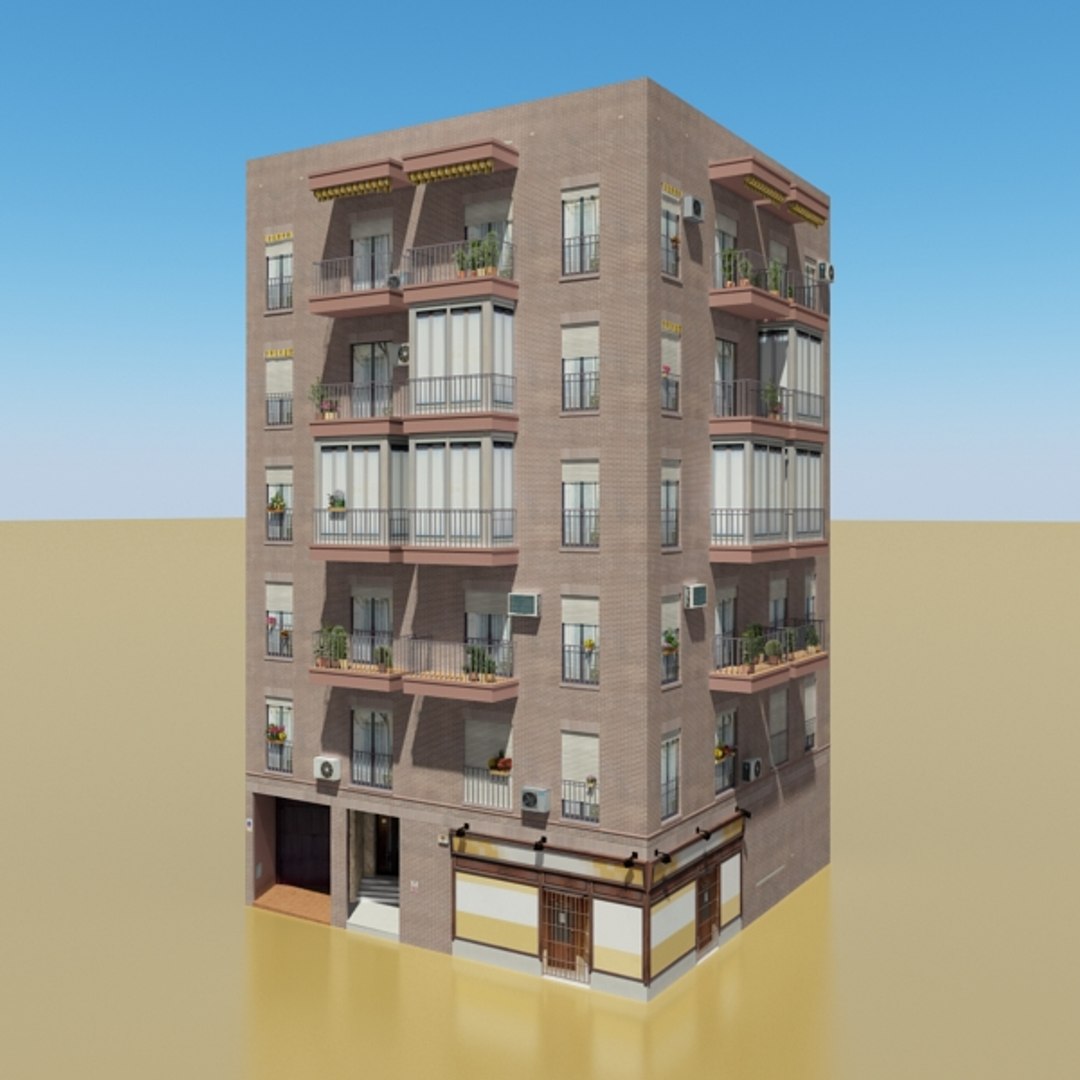3d photorealistic building 9