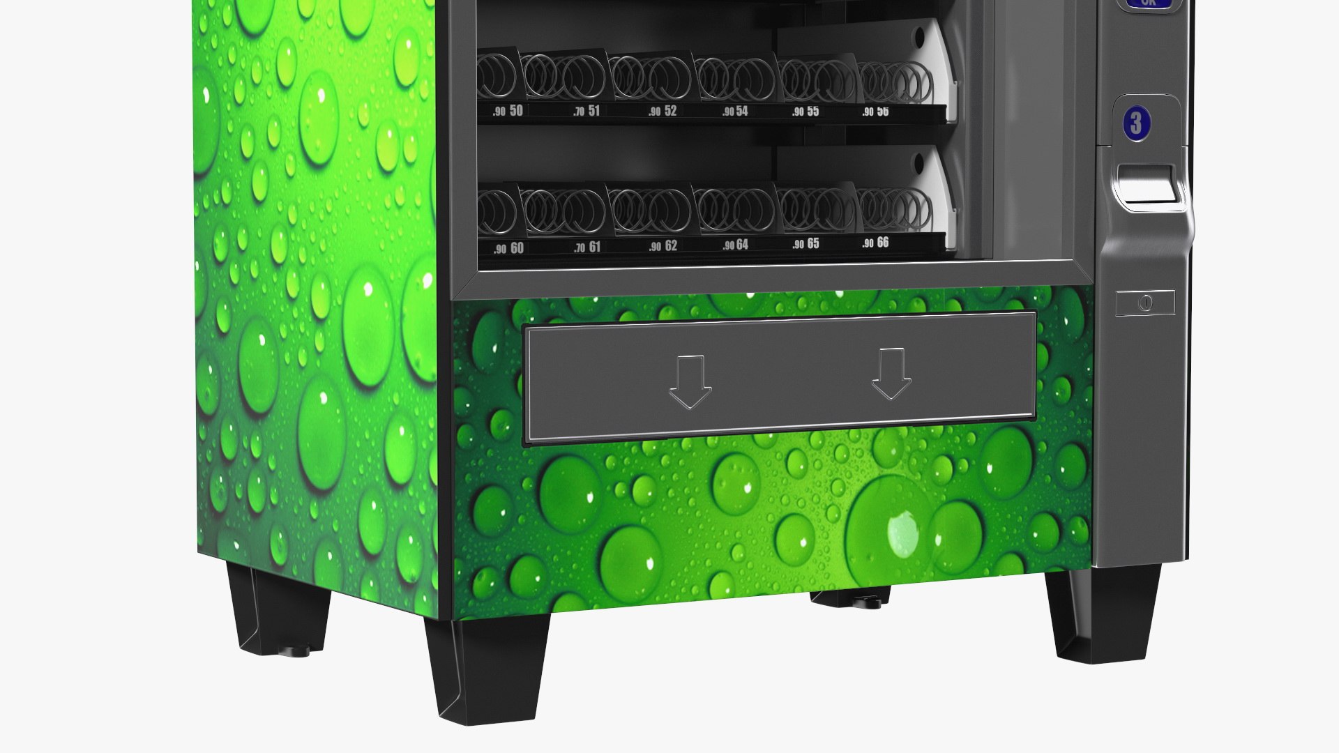 3D All Snack Vending Machine Model - TurboSquid 2114674