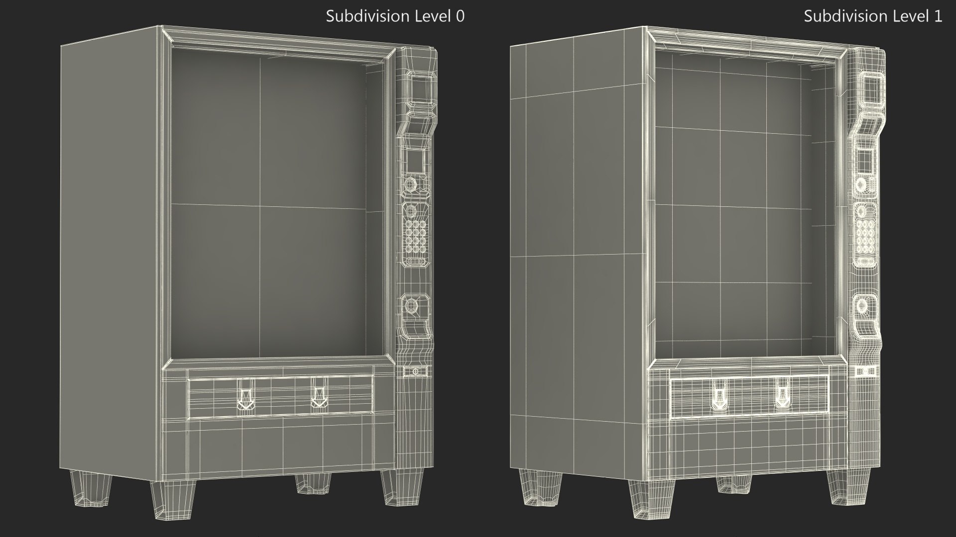 3D All Snack Vending Machine Model - TurboSquid 2114674