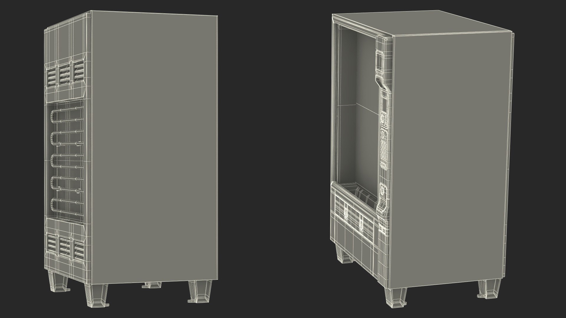 3D All Snack Vending Machine model - TurboSquid 2114674