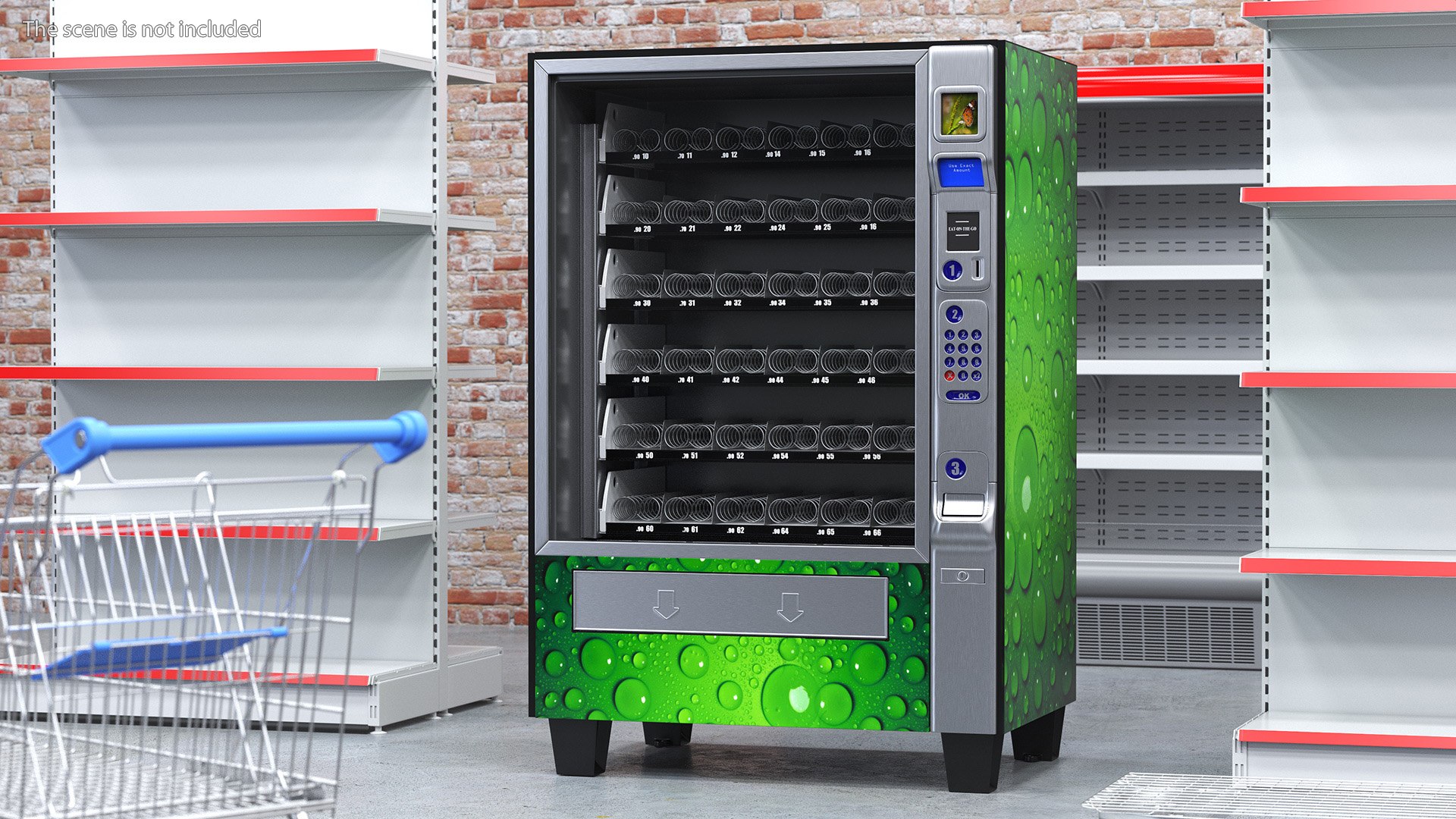 3D All Snack Vending Machine Model - TurboSquid 2114674