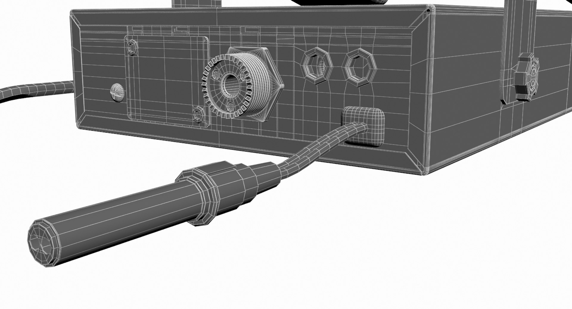 3D channel cb radio v2 model - TurboSquid 1419845
