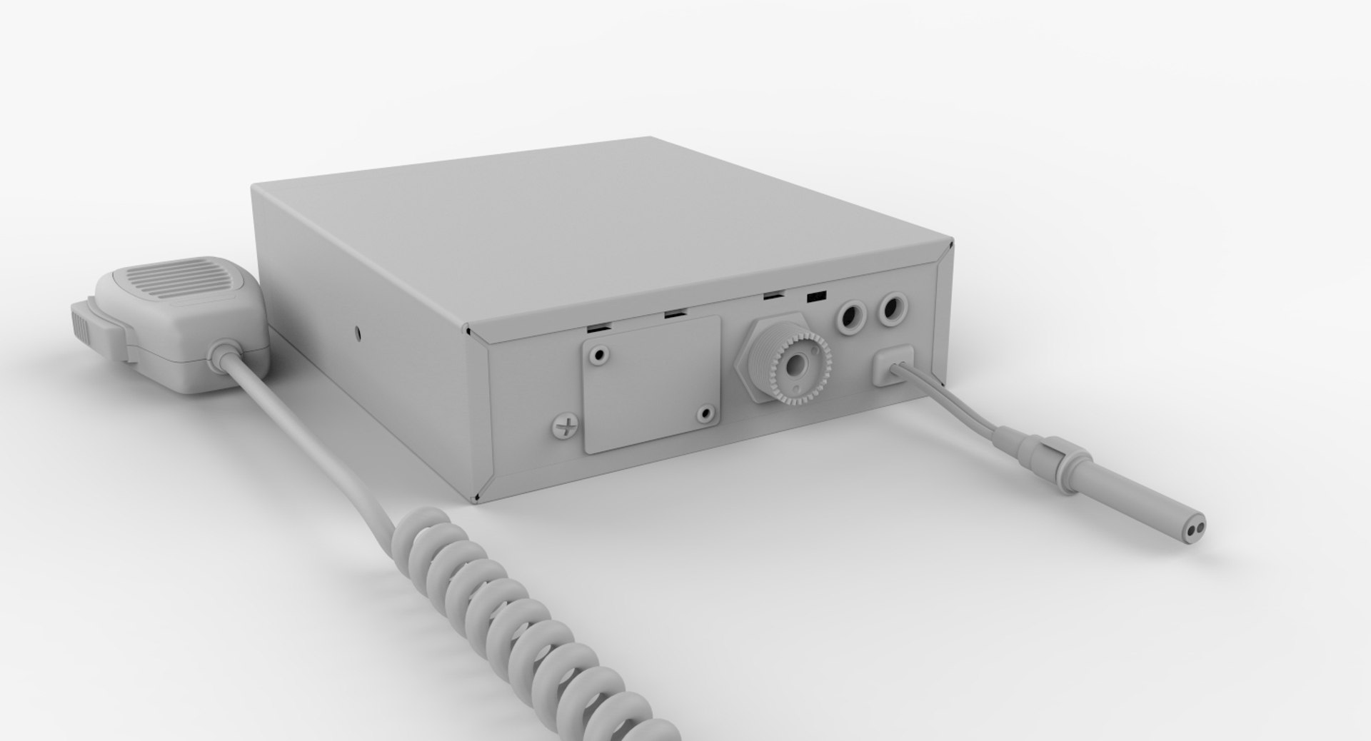 3D channel cb radio v2 model - TurboSquid 1419845