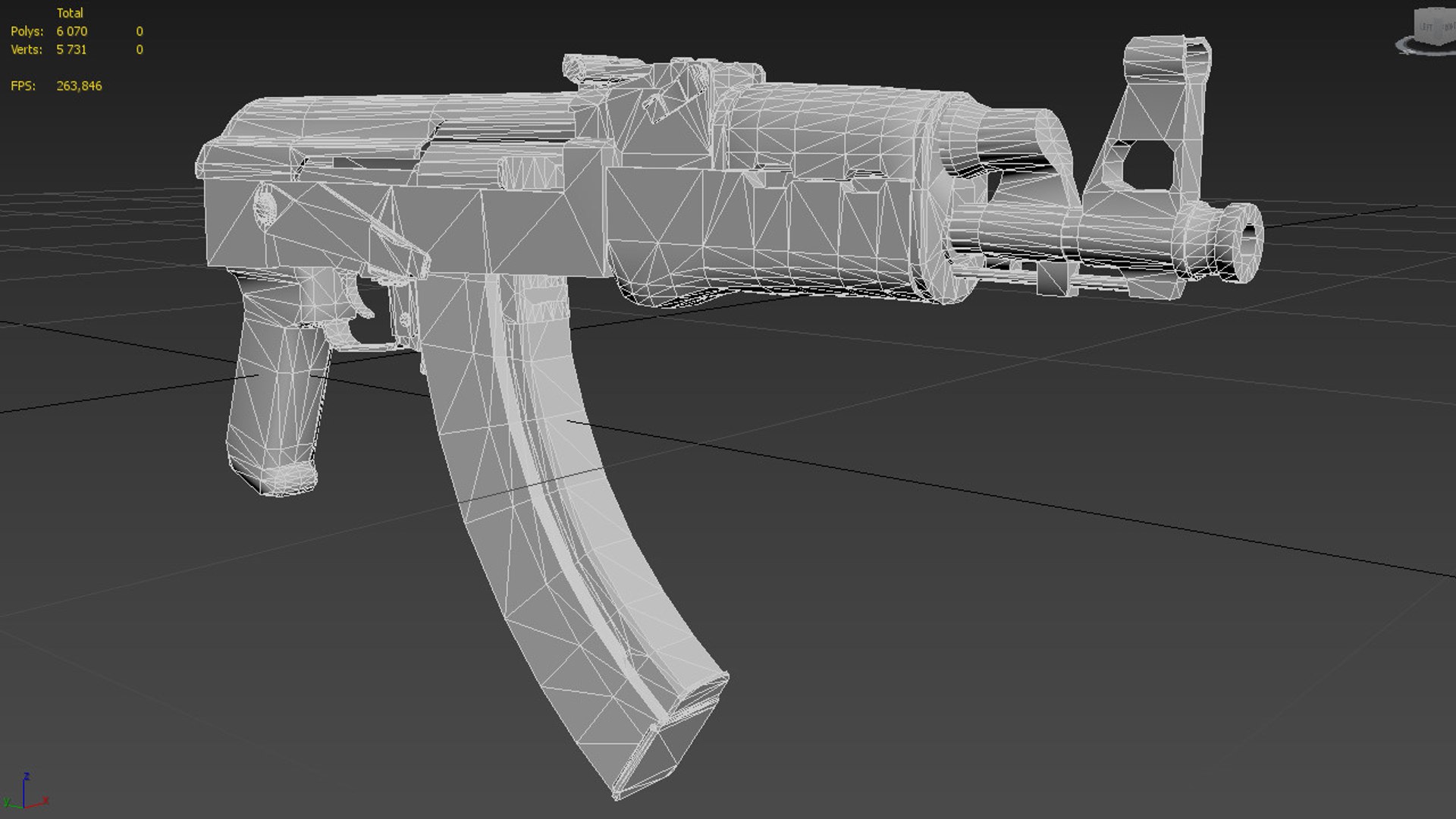 3D Ak Aks-74u Model - TurboSquid 1417442