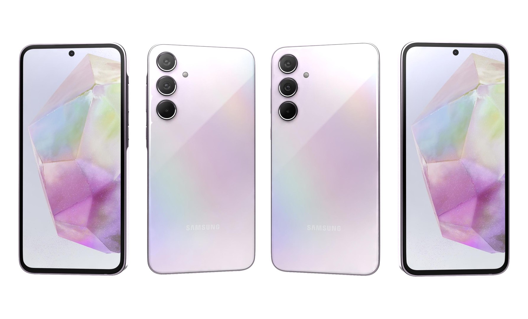 3D Samsung Galaxy A35 5G All Colors Model - TurboSquid 2205456