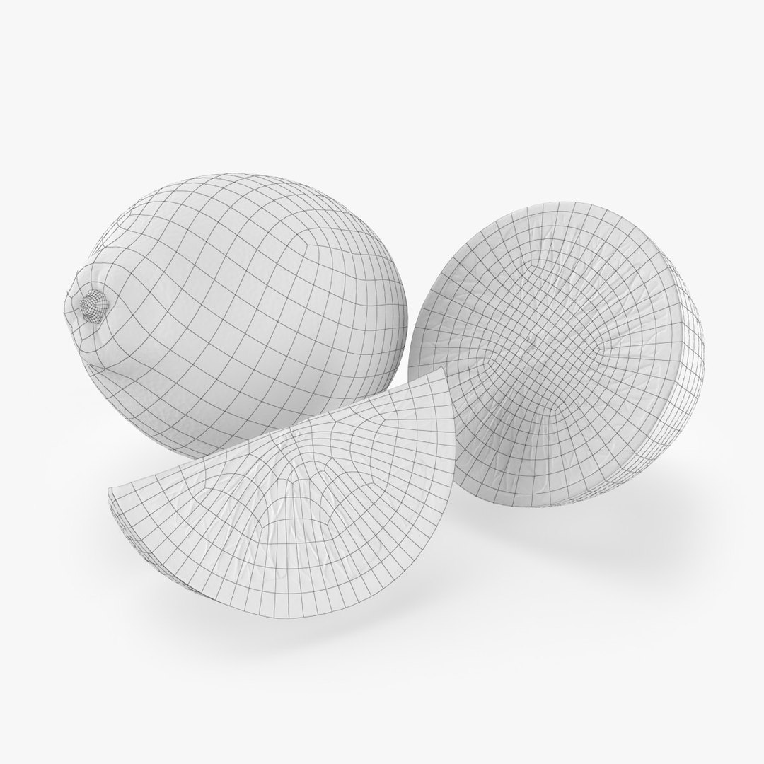 Lemon Fruit 3D - TurboSquid 1161971