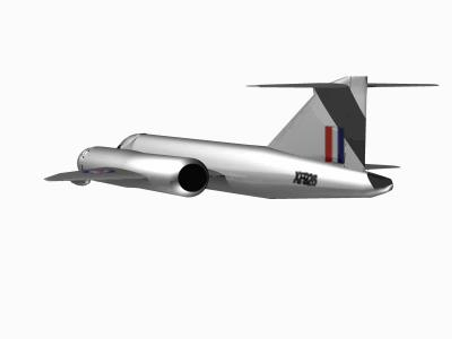 bristol jet 188 3d model