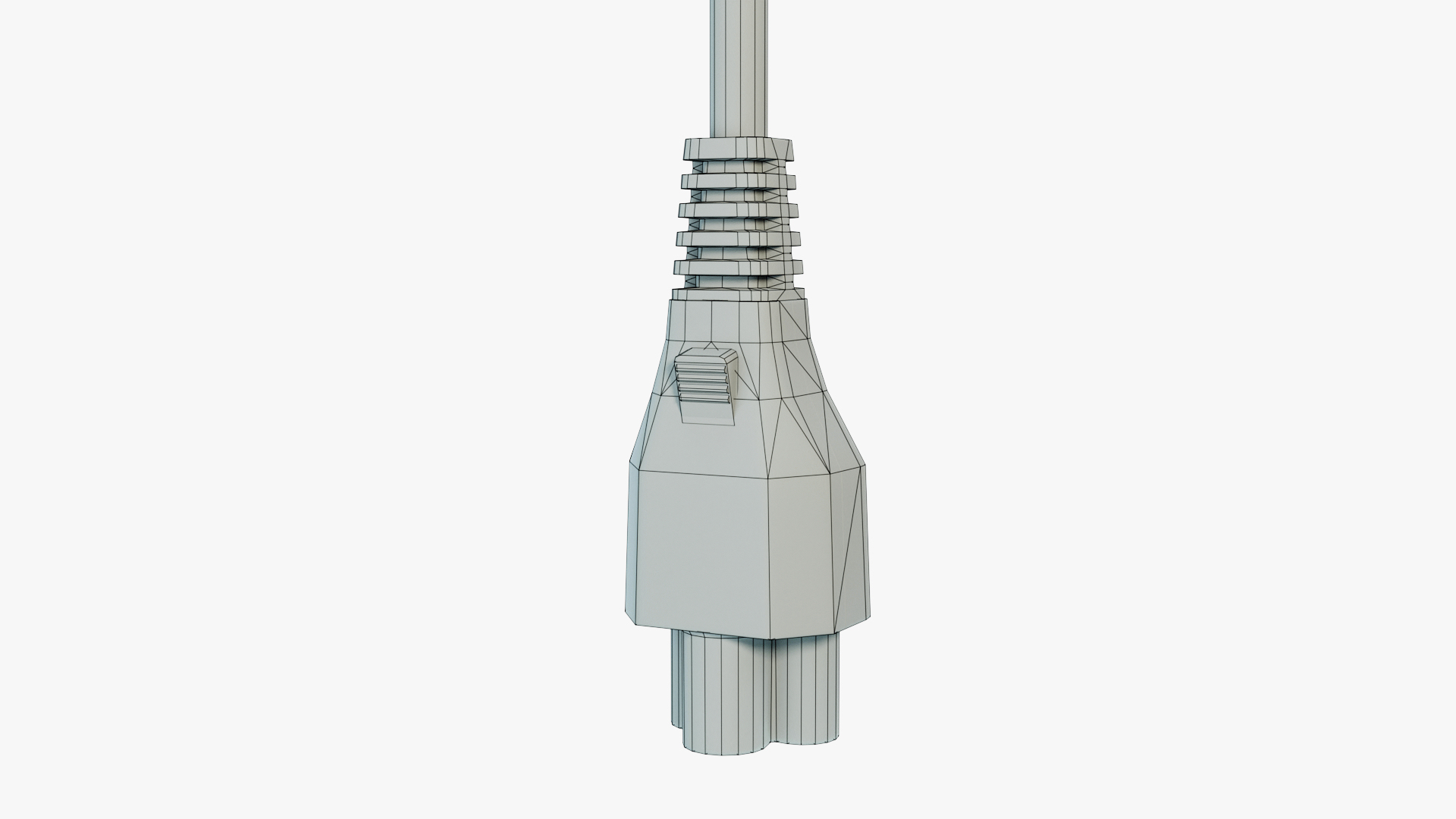 Power Cable IEC C5 3D Model - TurboSquid 2276539