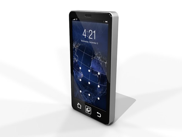 3d model generic smart phone