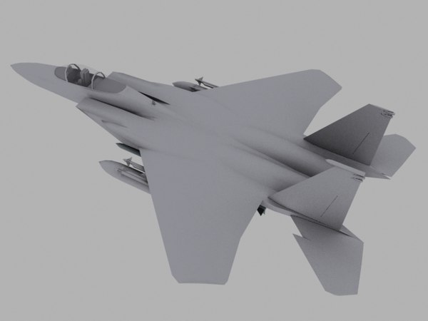 f-15 eagle jet fighter 3d model