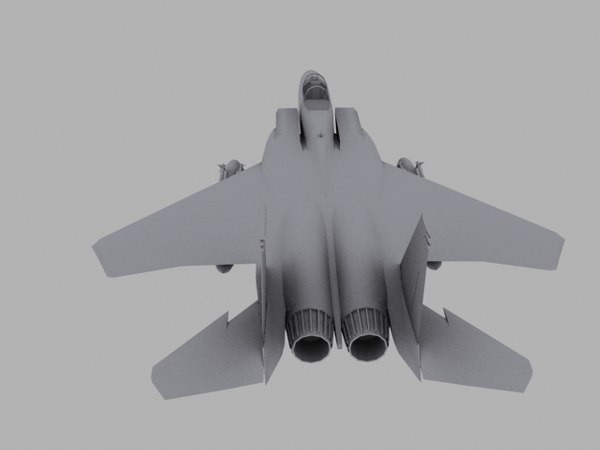 f-15 eagle jet fighter 3d model