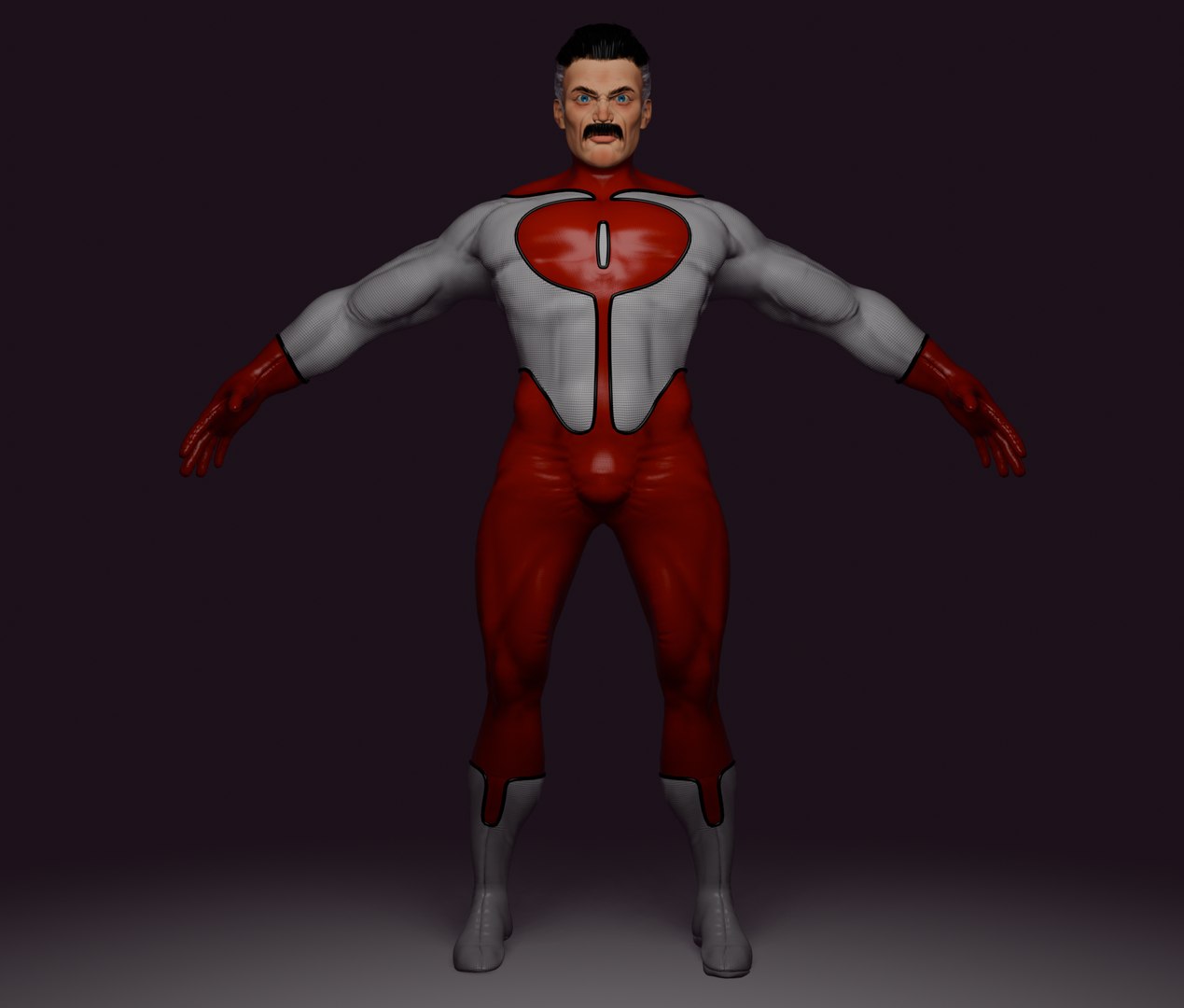 Omni-man - Game Ready Model 3D Model - TurboSquid 2257881