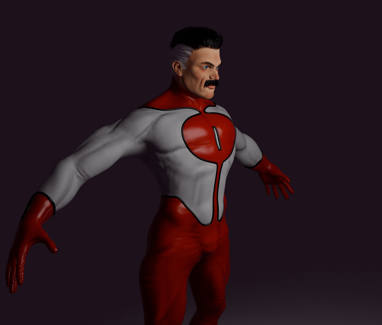 Omni-man - Game Ready Model 3D Model - TurboSquid 2257881