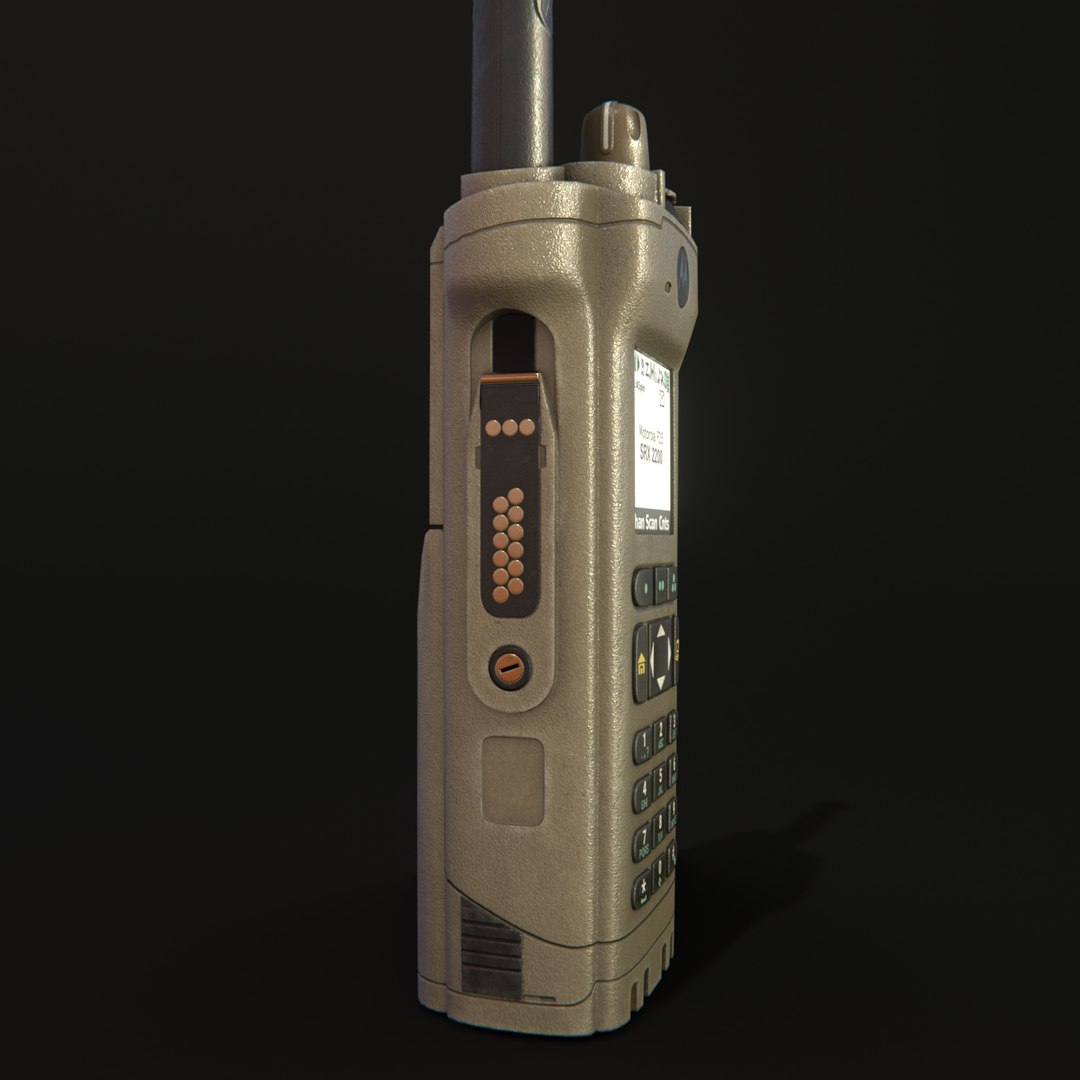 3D Model Radio Portable - TurboSquid 1666967