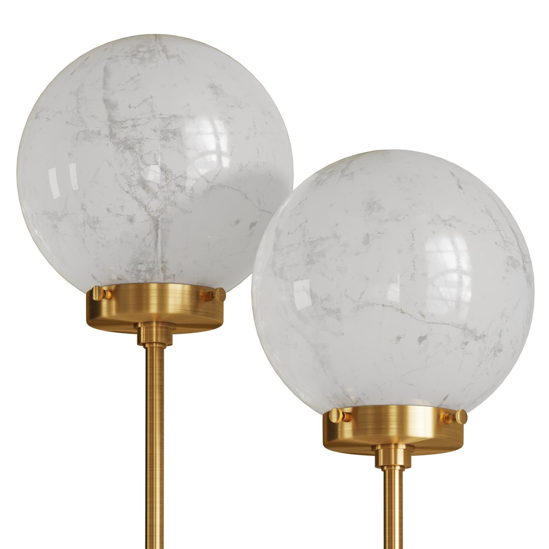 Tortoise Globe Table Lamp 3D - TurboSquid 2085073