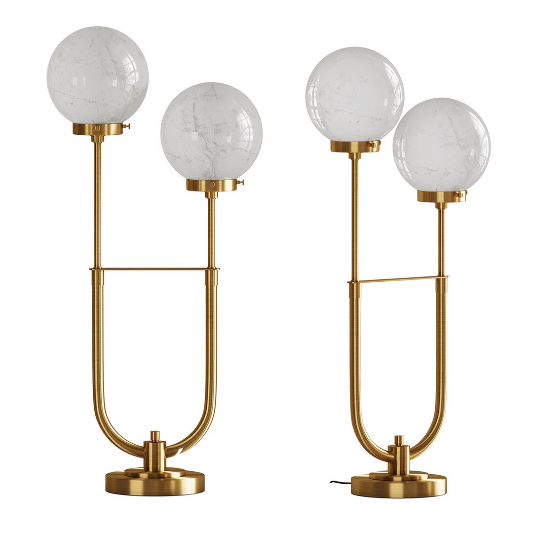 Tortoise Globe Table Lamp 3D - TurboSquid 2085073