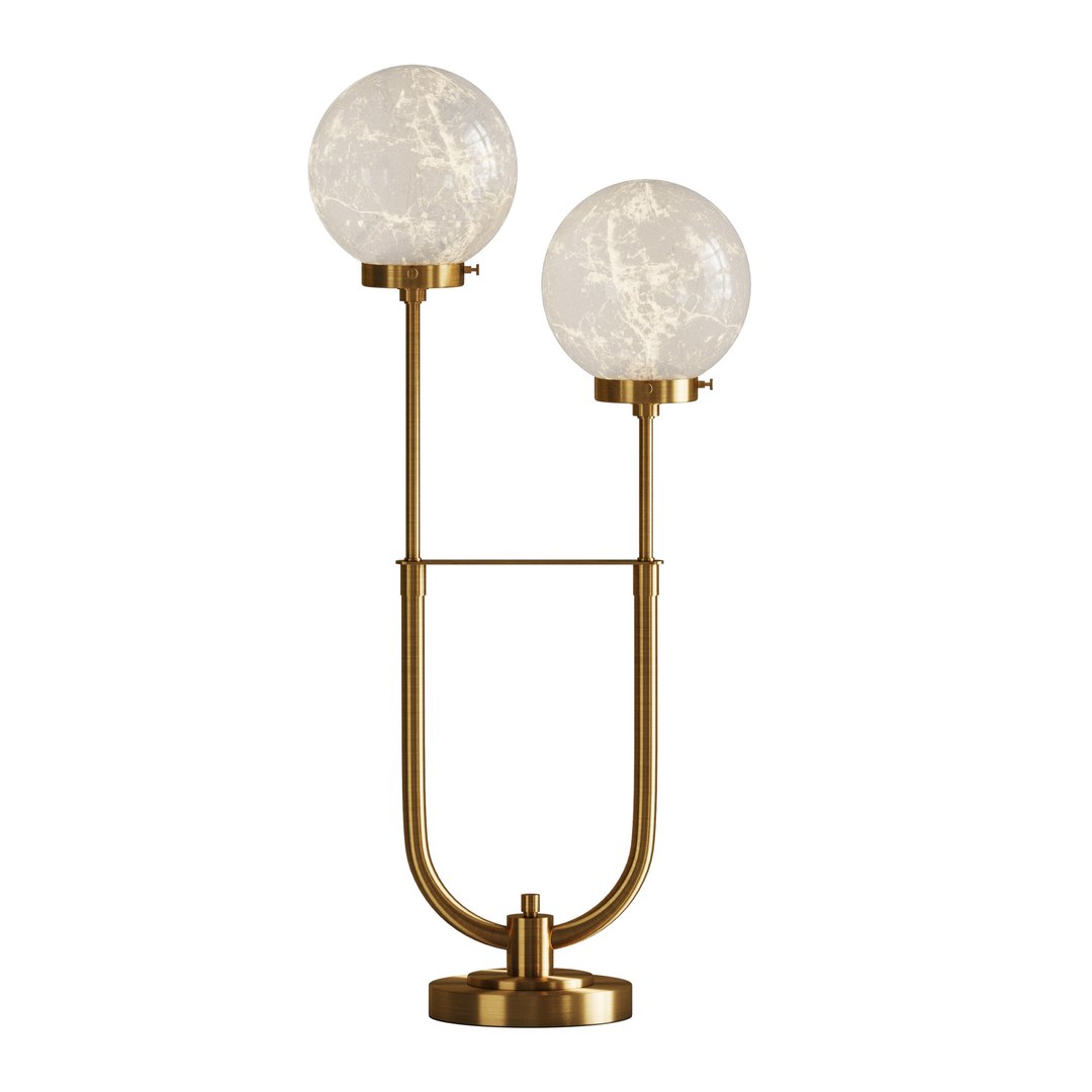 Tortoise Globe Table Lamp 3D - TurboSquid 2085073