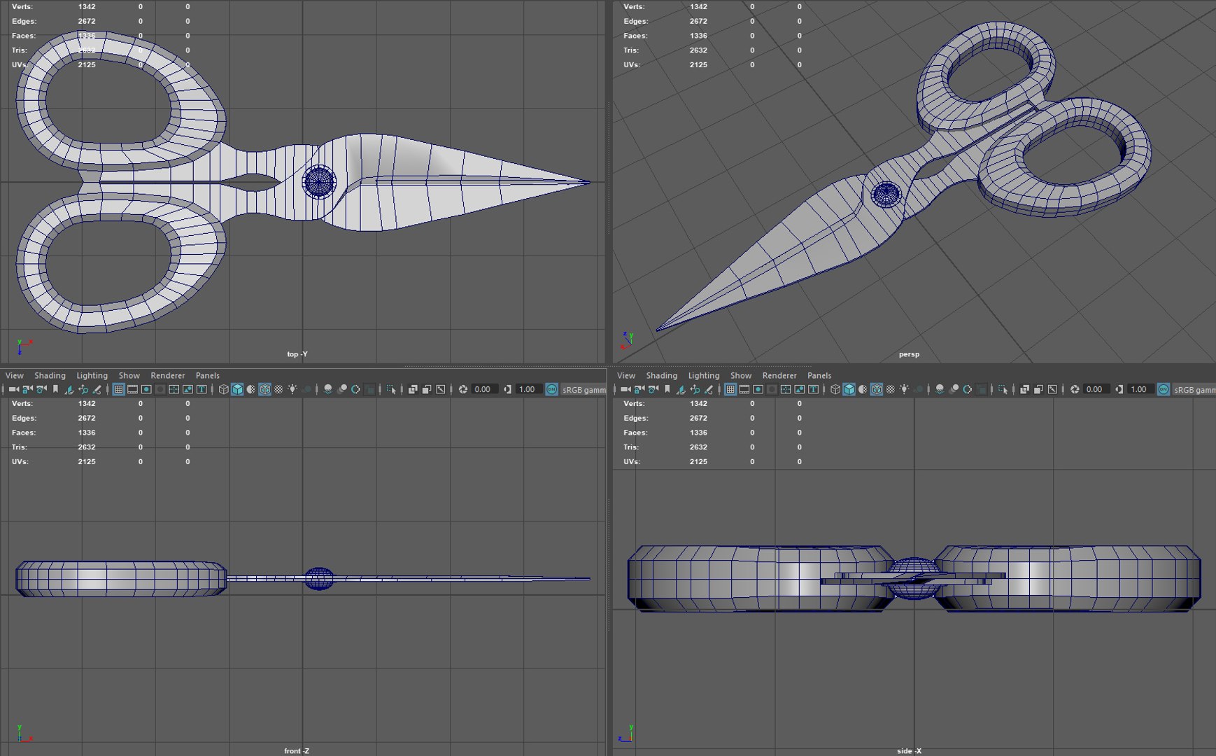 3D Model Scissors - TurboSquid 2144276