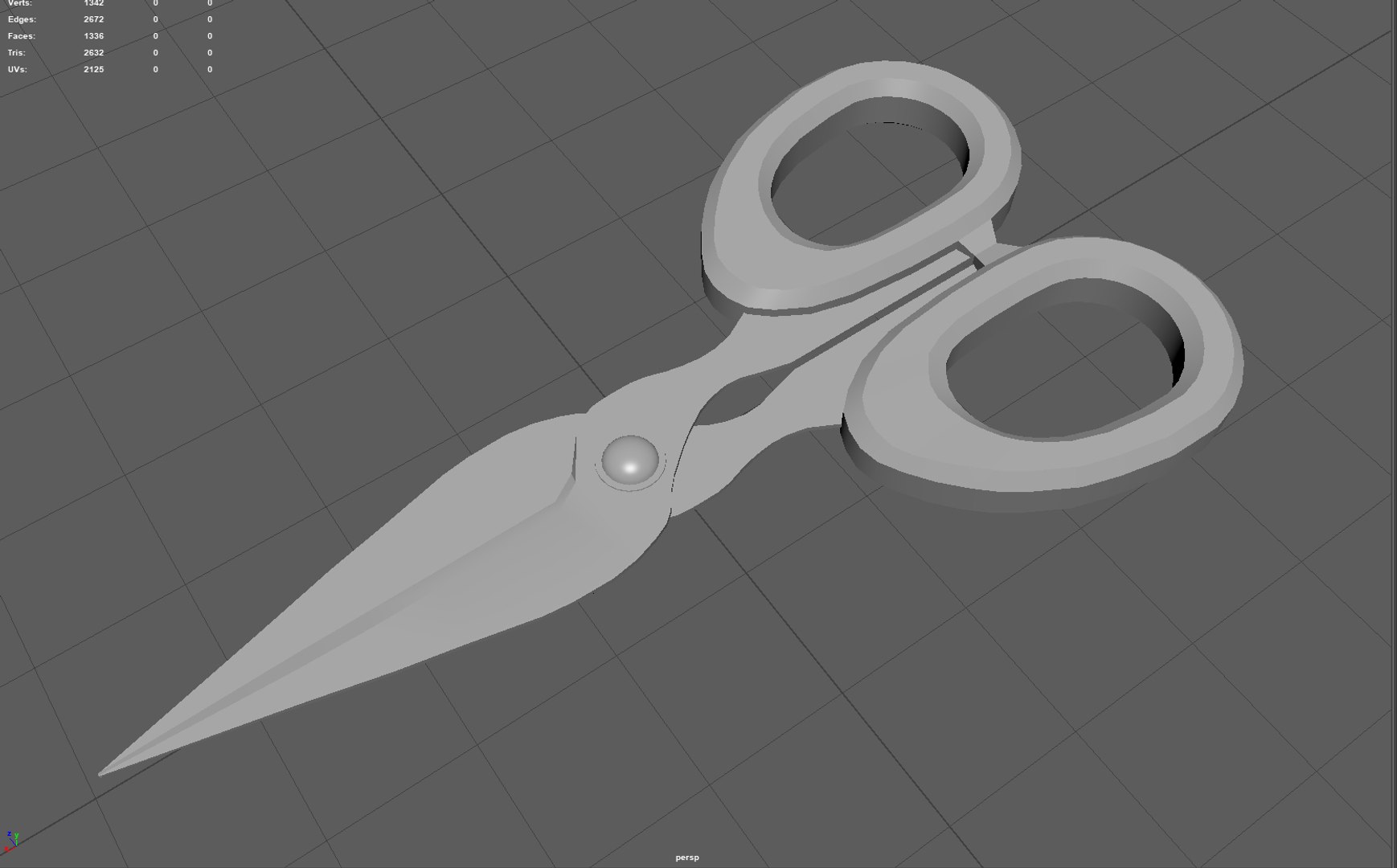 3D Model Scissors - TurboSquid 2144276