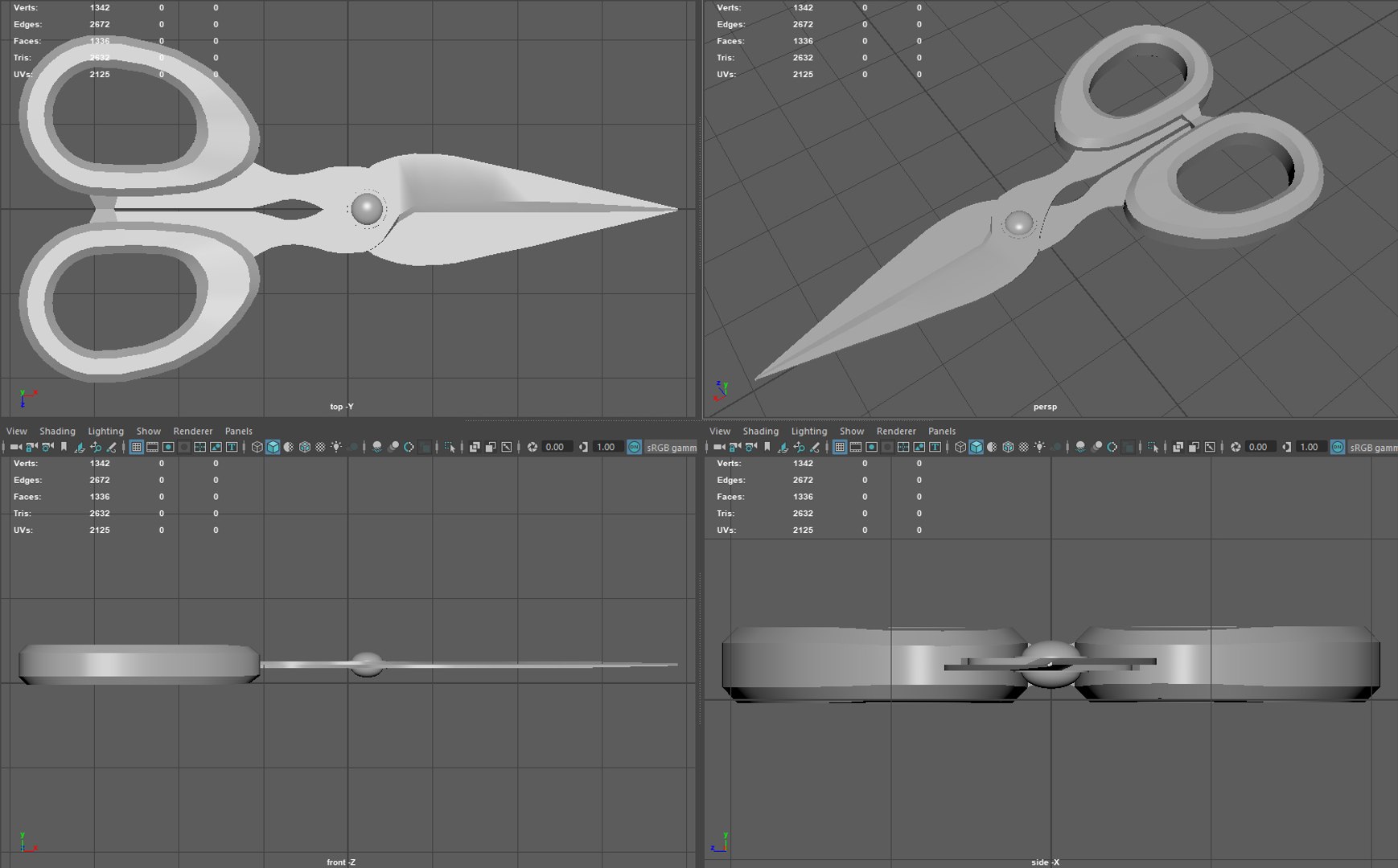3D Model Scissors - TurboSquid 2144276
