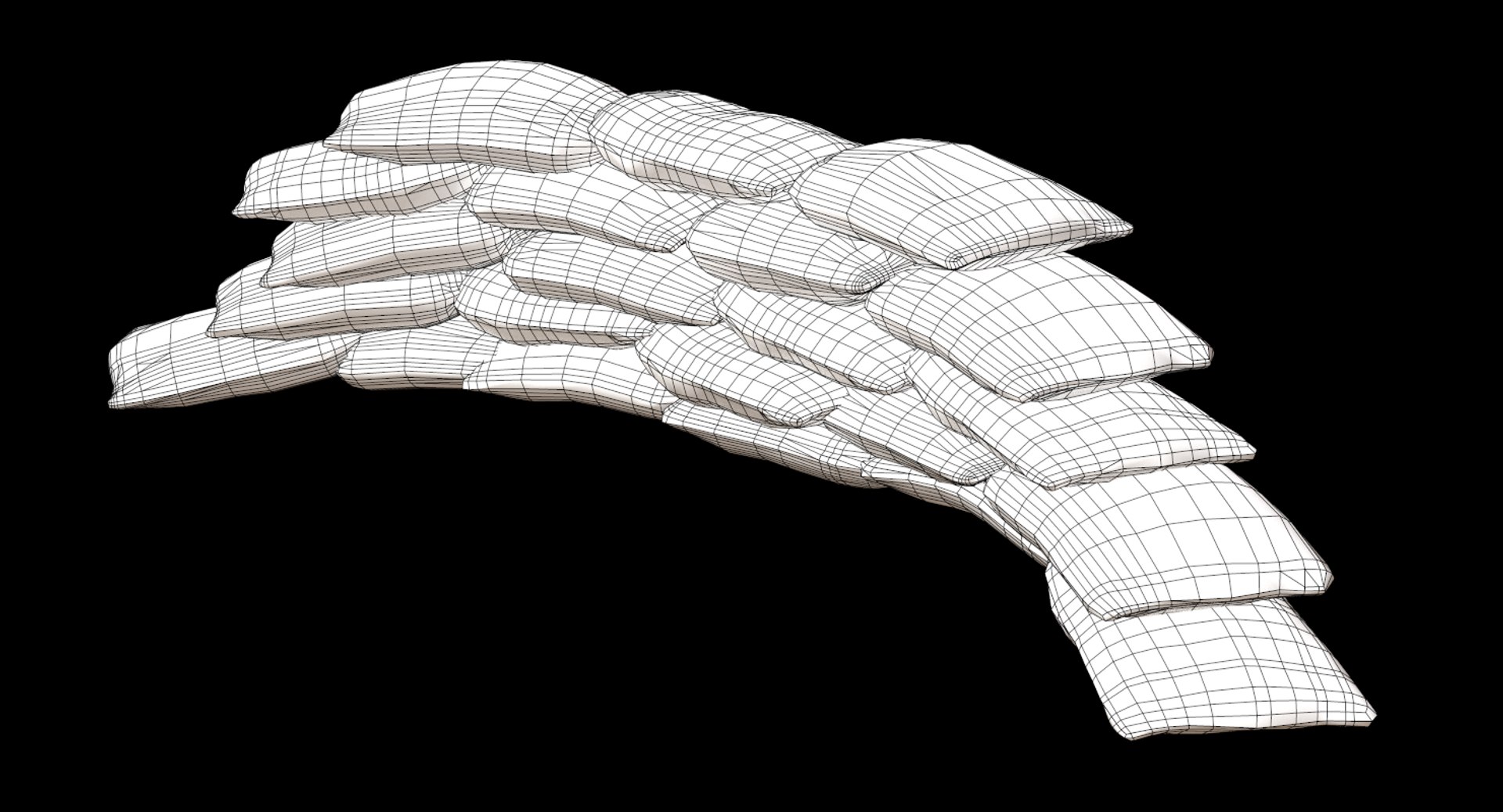 3D Sandbag Barricade Model - TurboSquid 1374636