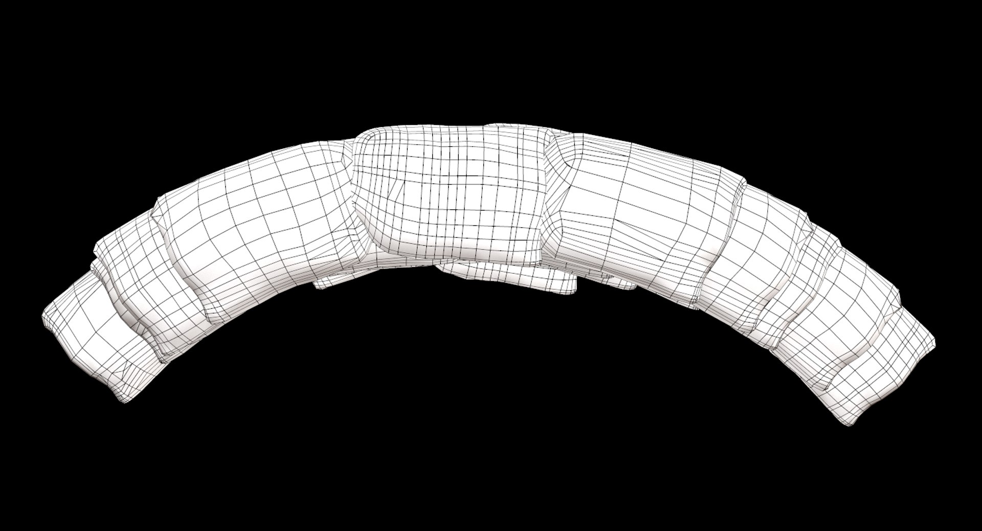 3D Sandbag Barricade Model - TurboSquid 1374636