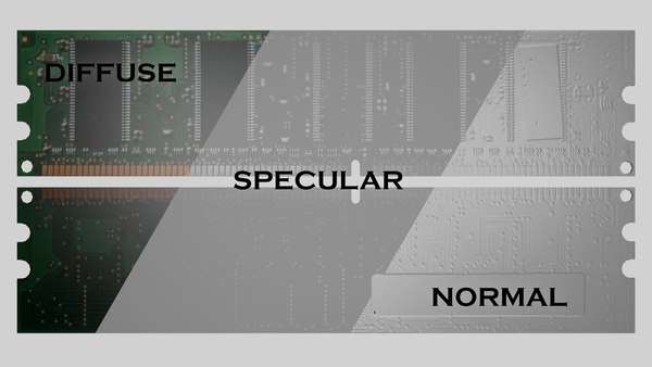 Pc ram 3D model - TurboSquid 1154680