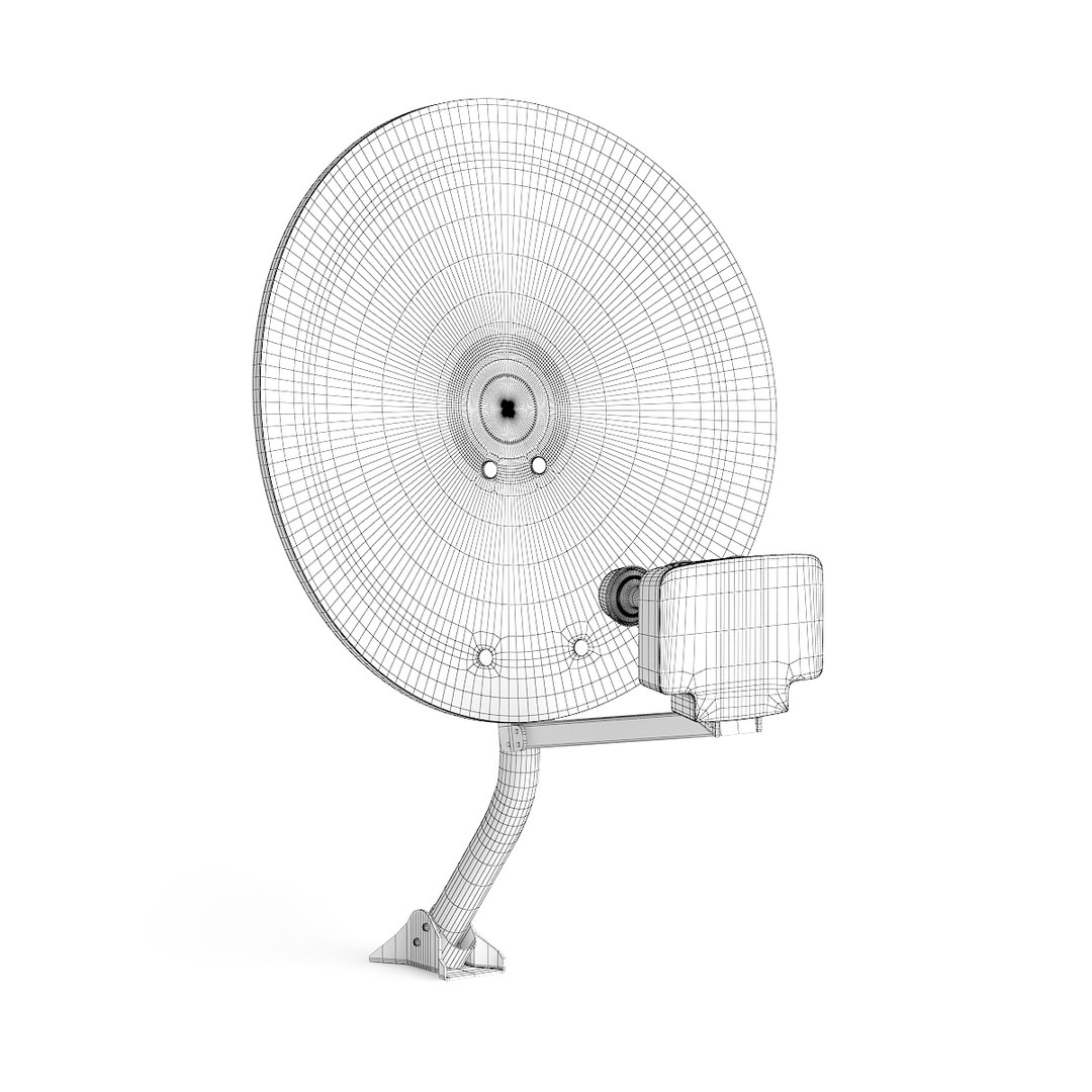 Satellite Dish 3D Model - TurboSquid 1223788
