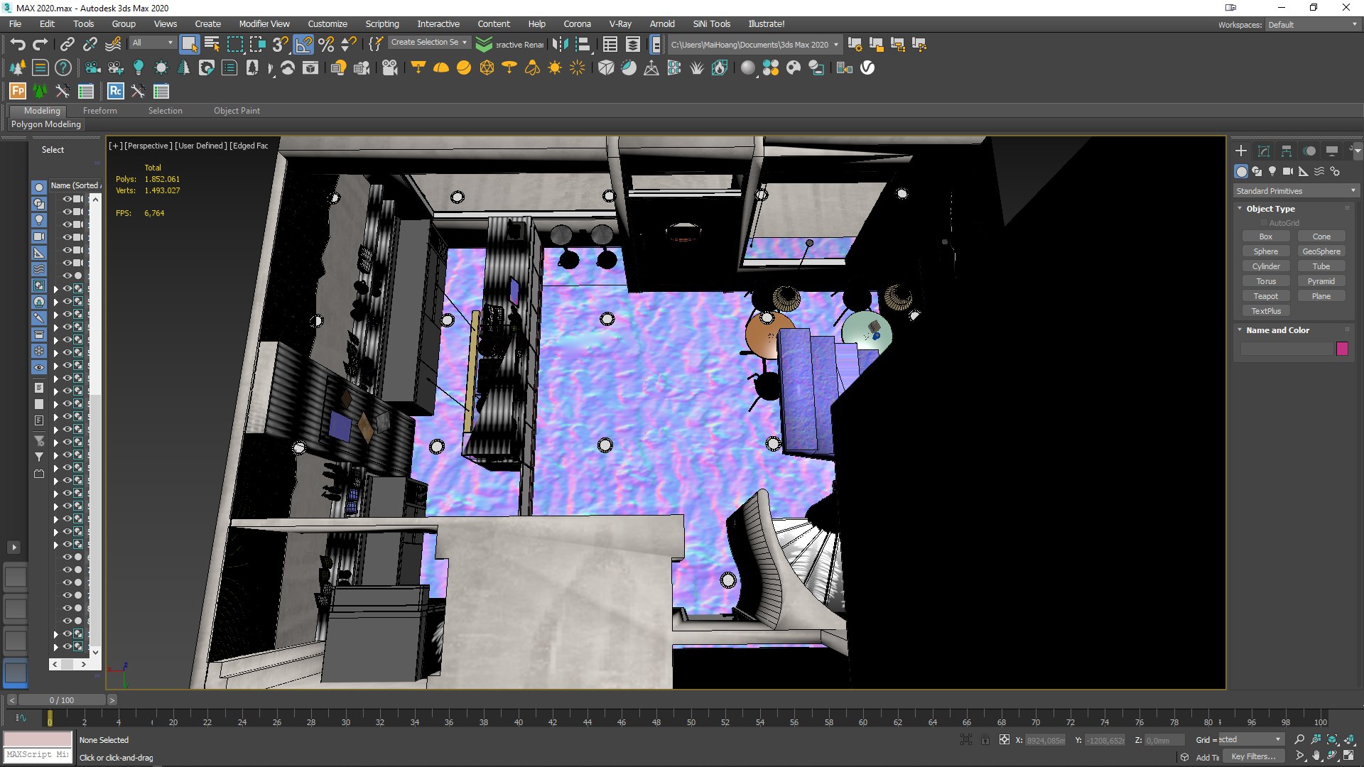 3D Bakery Cafe Of Sneech 01 - MAX FBX OBJ SKP Collada Simlab Model - TurboSquid 2243057