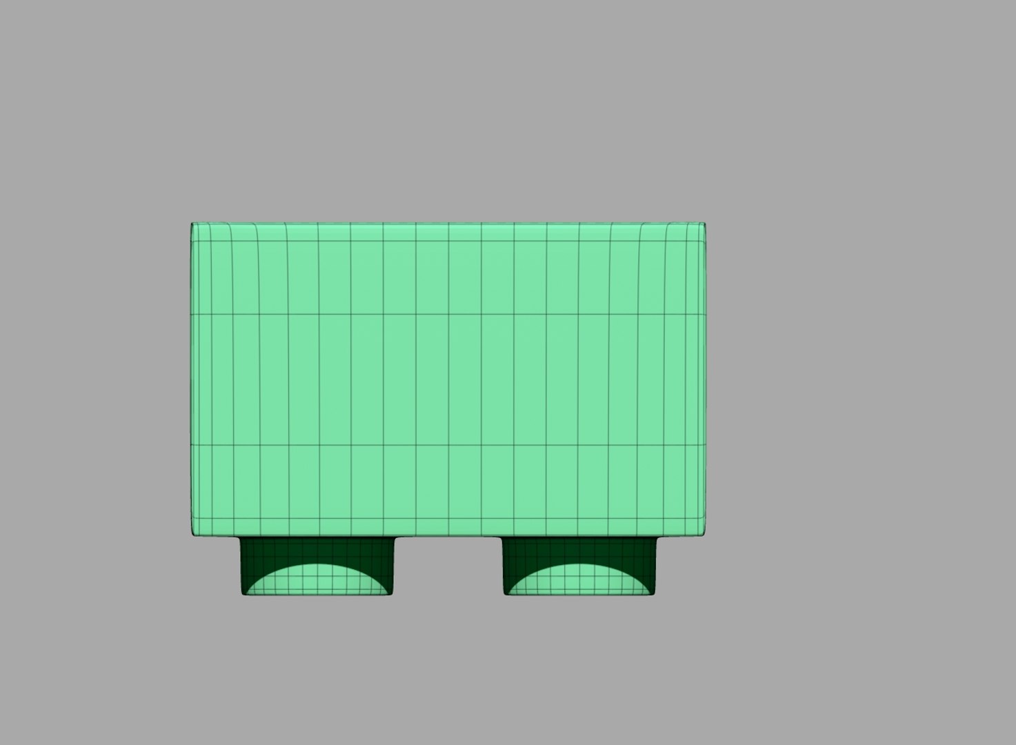 3d lego block model